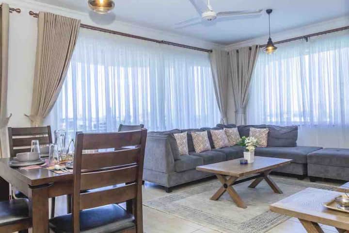Charming Two Bedroom Sea View Apartment, Nyali - Mombasa