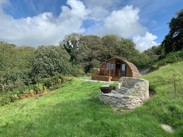 Secluded Tranquil Woodland Lodge With Amazing View - Angleterre