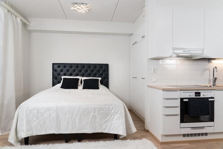 Jho - Luxury Studio W/ Sauna + Parking + A/c - Oulu