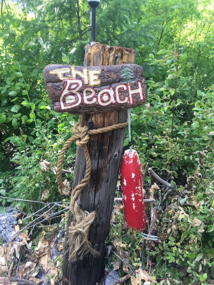 “The Beach” Private River Front Camping - Lake Chelan, WA