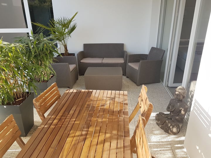 * Superhost * West Coast Plage à 10mn Wifi Parking - Anglet