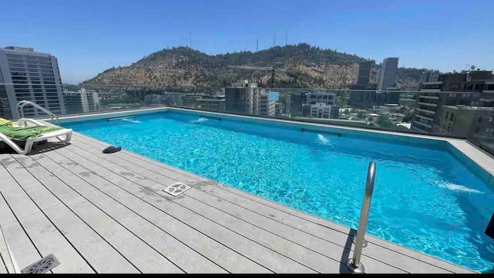 D*|providencia 1372[5]metromanuelmontt Con Piscina - Santiago