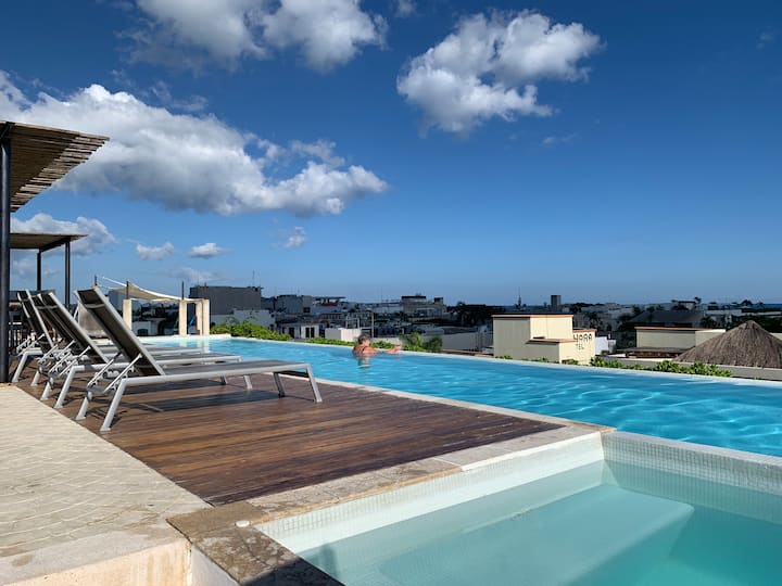 Grandiosa Ubicación, Alberca, Playa A 200m Apt 203 - Playa del Carmen