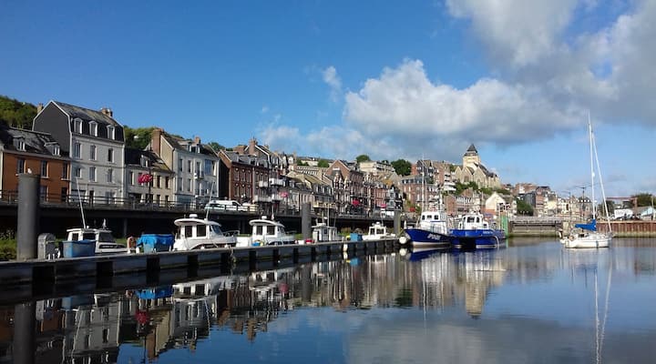 "La Boucane" Appart. Face Au Port - Le Tréport