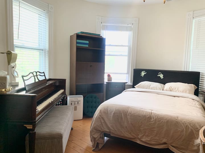 Piano Fireplace Room Walk To Harvard Mit Subway - Cambridge, MA