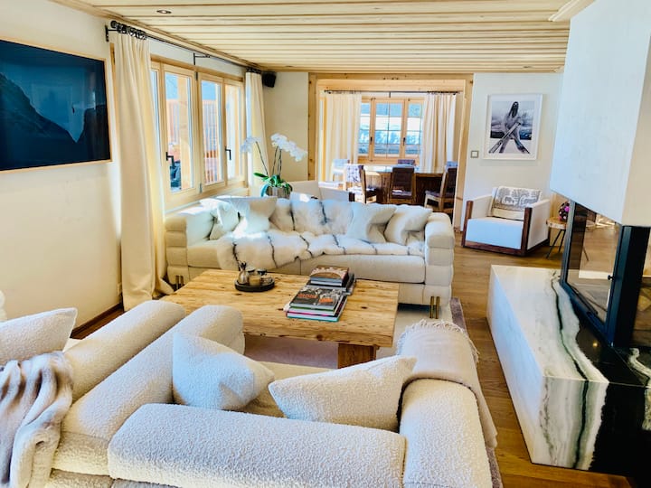 Brand New! Gstaad Schönried Sunny Chalet Ski-in - Gstaad