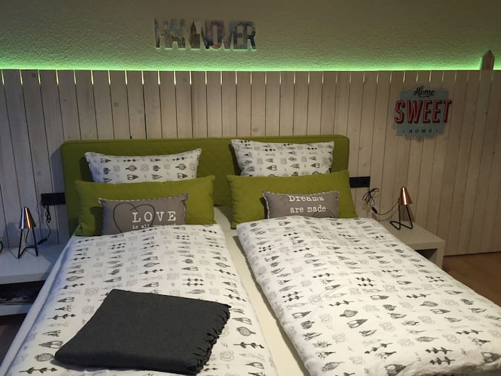 +Stylish+new+ City Apartment For 2 People - Hanover