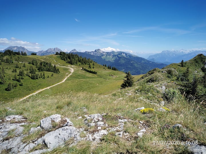 Appartement Montagne La Vallée Verte Cœur Station Hirmentaz - Hirmentaz