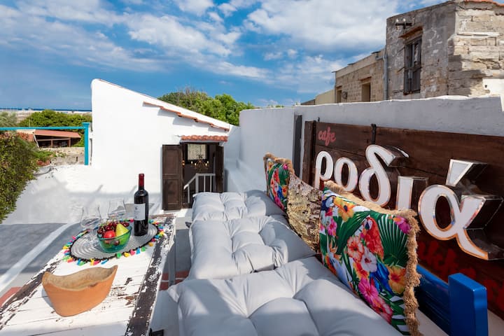 Ilios Apt Old Town,roof Terrace,balcony,view! - Rhodos