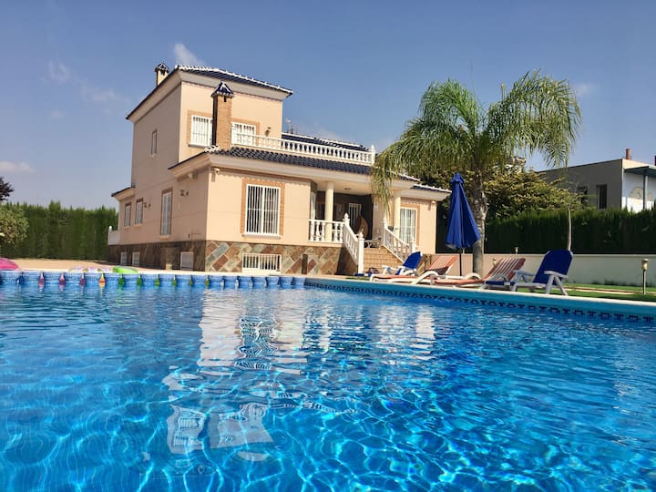 Villa Penelope With Private Pool In Los Alcazares - Los Alcázares