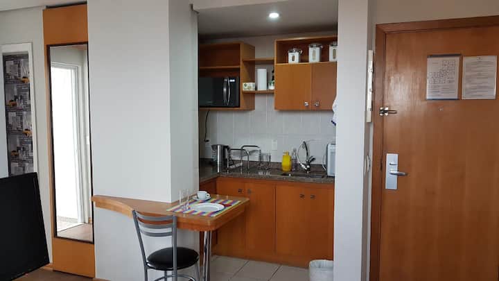 Flat Confortável Na Av. Portugal Em Santo André - Santo André