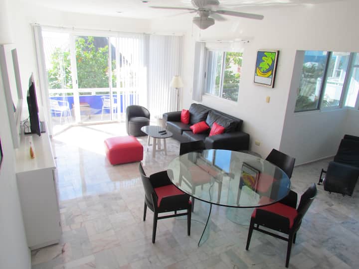 Modern Condo Just A Few Meters Away From The Beach - Puerto Morelos