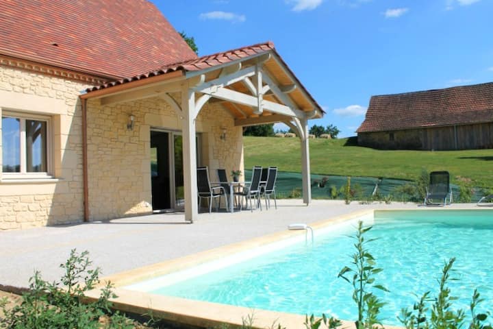 Petite Sarladaise Avec Piscine Chauffée, à Sarlat - Sarlat-la-Canéda