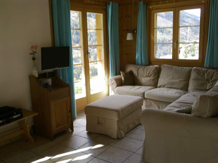 Chalet Confortable Avec Une Belle Vue - Grimentz
