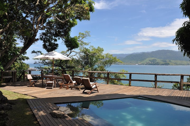 Pedaço De Paraíso Com Costeira Particular - Ilhabela