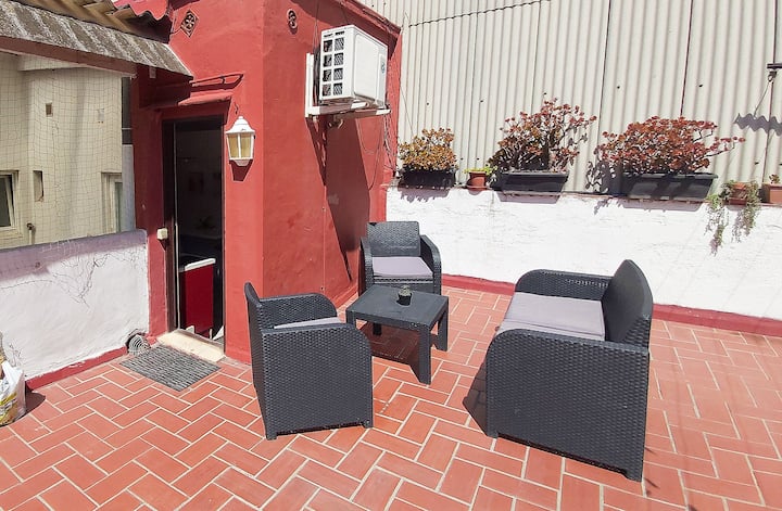 Studio With Terrace Next To Rambla And Monjuic - La Barceloneta