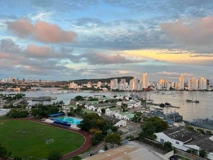 Apartamento Cartagena, Vista Al Mar, Cerca De Todo - Cartagena de Indias