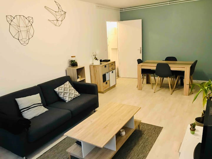 Le Reine Mathilde, F3 Parking Privé - Rouen