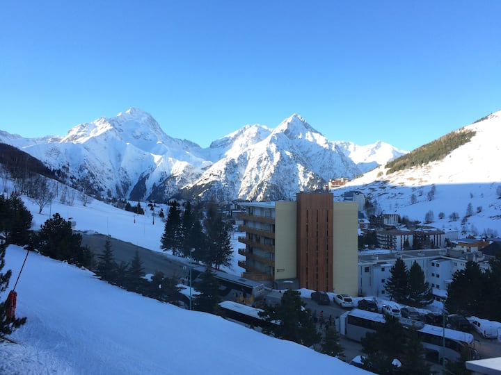 Les 2 Alpes - Beau Studio Au Pied Des Pistes- Wifi - Les Deux Alpes
