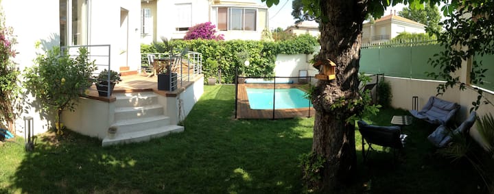 Maison Avec Piscine Privée Chauffée, Marseille - Plages de Marseille Prado