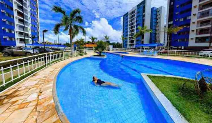 Apartamento Completo Em Condomínio Clube. - São Luís