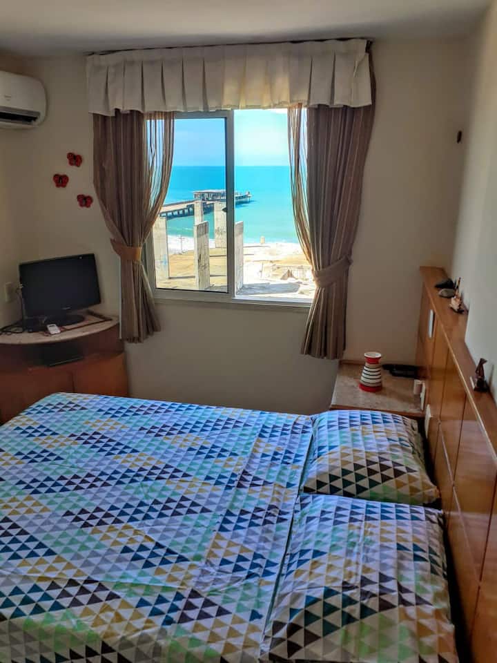 Apartamento Frente Mar Próximo Ao Centro Da Cidade - Fortaleza