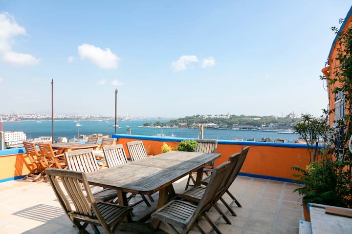 Stunning Views ! Terrace Apart. Near Galata Tower - Estambul