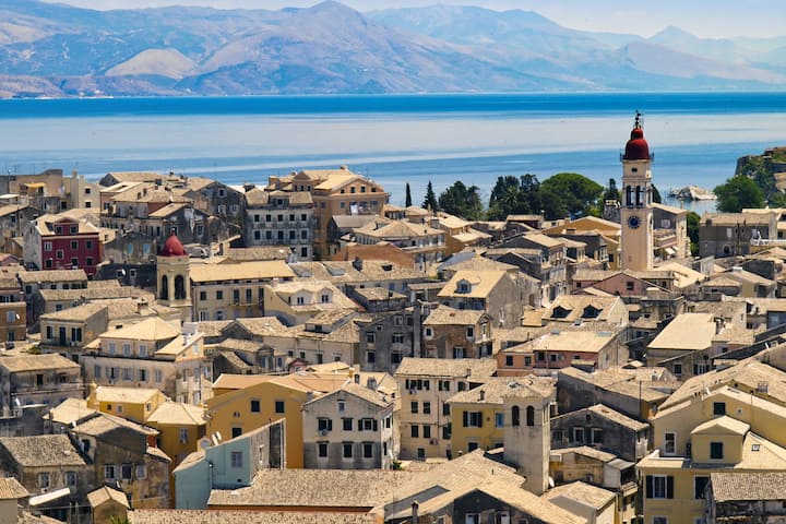 Bella Vista - Historic Centre -4th Floor - Corfou