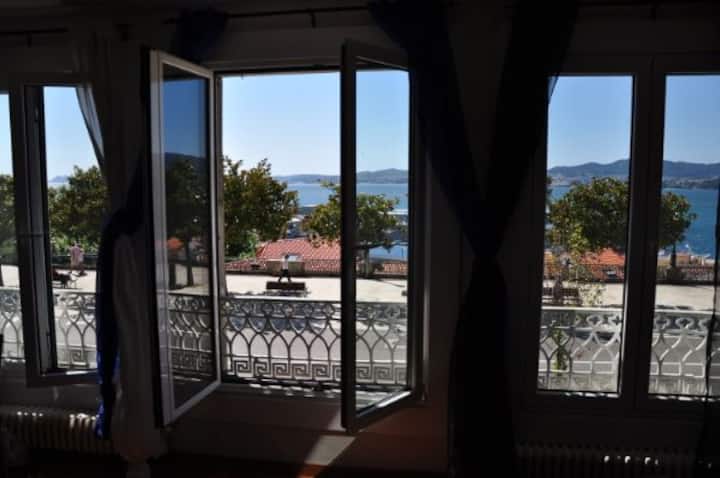 Espaciosa Habitación Con Baño, Lareira Y Patio. - Vigo