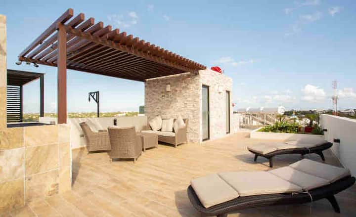 Cozy Fully Furnished Apartment At Majan Naj - Playa del Carmen