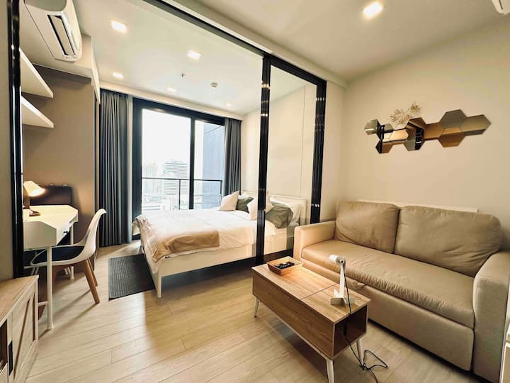 Studio Room Near Rama9, Central Mall, Cbd, Wi-fi - Bangkok