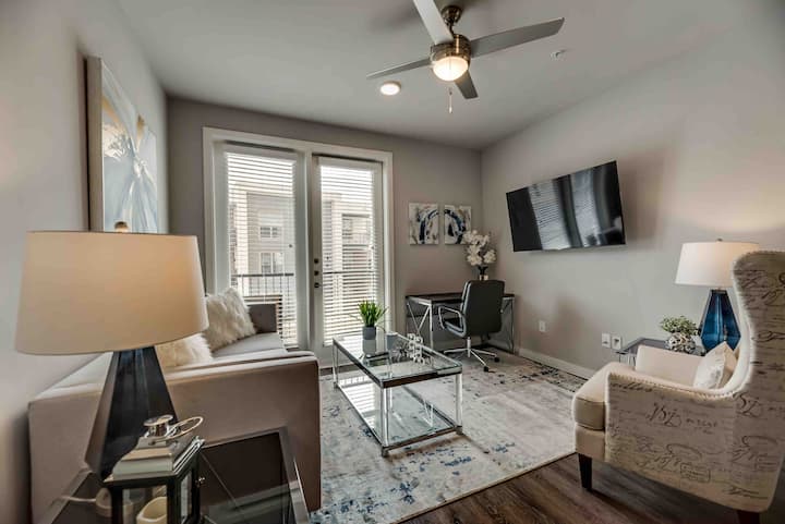 Mck203 28min To Toyota Base Camp - Sleeps 4 - Public Transit - Plano