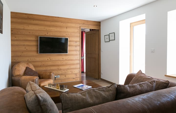 Apt Standing+vue Pano+spa, Chalet Proche Des Gets - Taninges