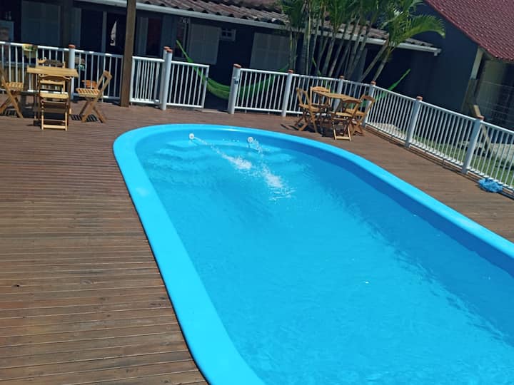 Casa Com Piscina Na Praia De Imbé-rs - Tramandaí