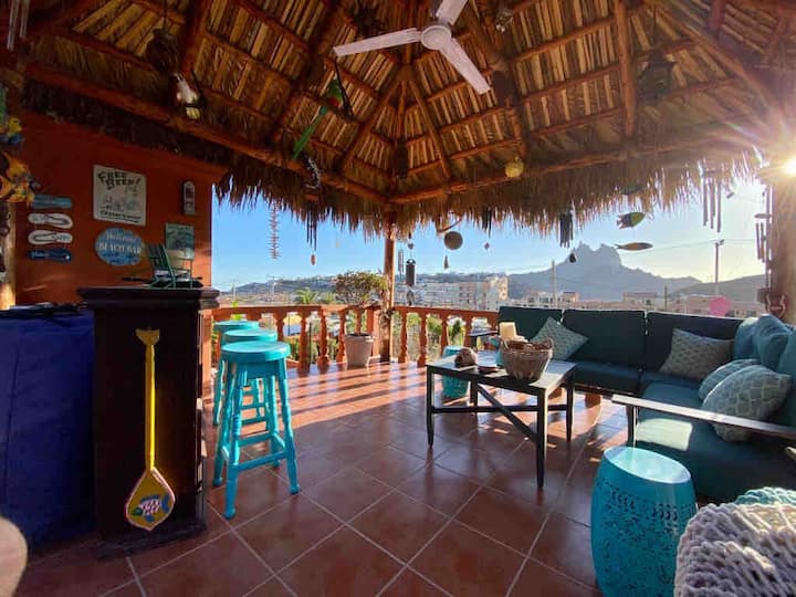 Unit A. Apt W/oceanview, Pool And Palapa-bar - San Carlos Nuevo Guaymas