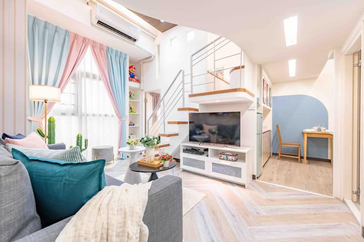 Fe 2br Apt W/ Lift Near Ximen Mrt 西門町 近西門地鐵站 獨立浴室 - Taipei