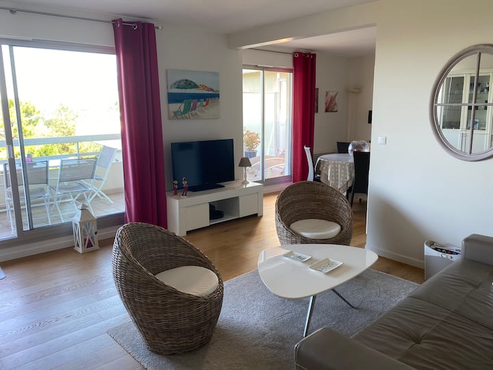 Grande Terrasse Sur La Canopée Bauloise , Vue Mer - La Baule-Escoublac
