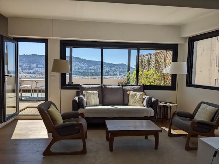 Appartement Terrasse Panoramique - Saint-Jean-Cap-Ferrat