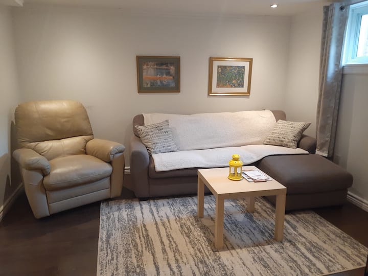 Bright Executive Suite, Free Parking, 20 Min To Dt - Toronto