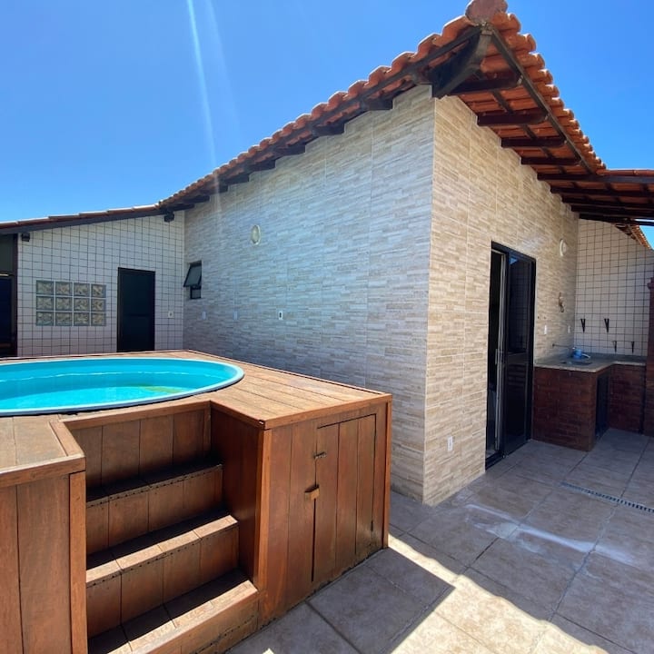 Vivenda Da Alê Cob. Com Piscina E Sauna Na Prainha - Arraial do Cabo