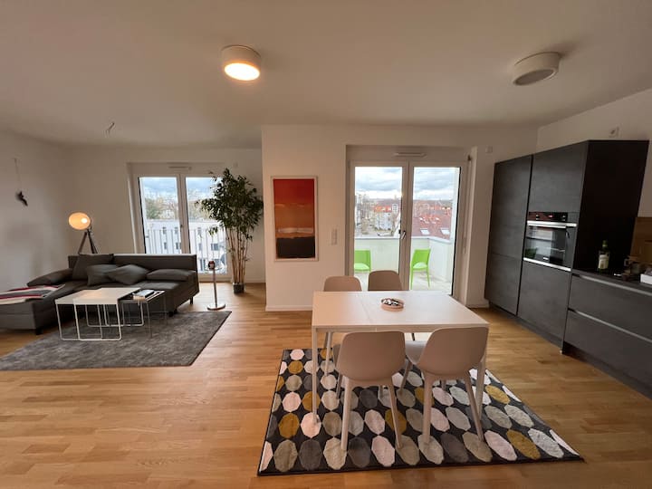 Penthouse Hanau City 125qm Dachterasse - Hanau