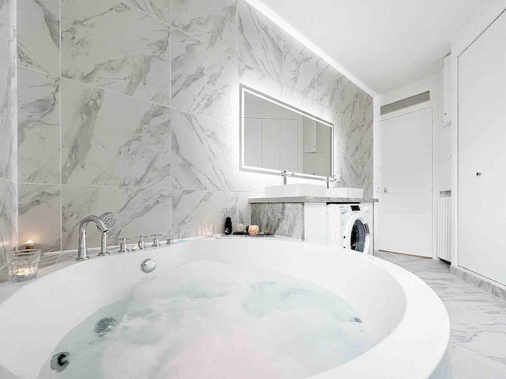 Lux&magnificent-jacuzzi 3bdrs Marais-repub - París