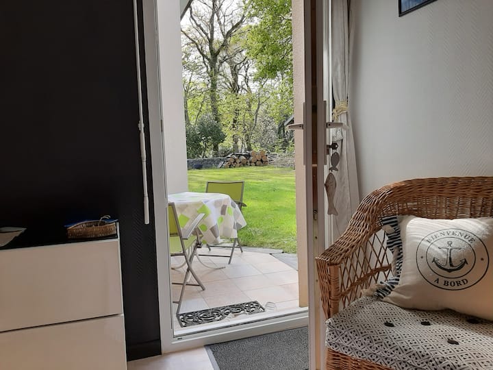 Agréable Chambre Rez-de-jardin Proche Gr 34 Plages - Auray