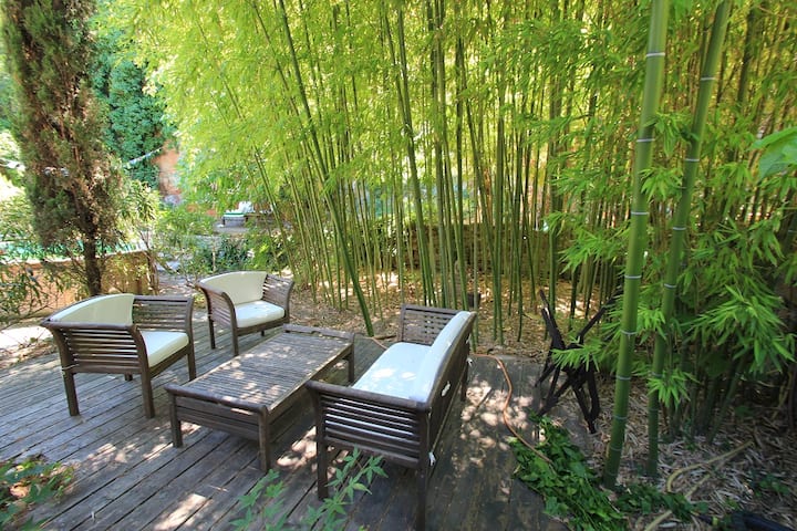 Terrasse Privée  Jardin éClatant- Climatisé -Wifi - Sète