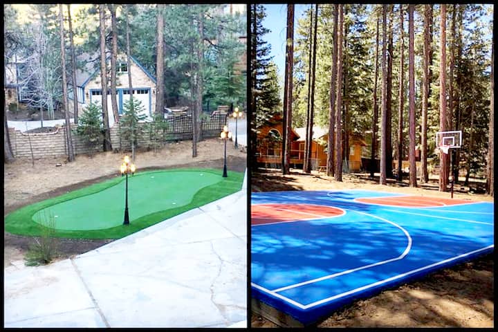 Putting Green, Bball Ct, Vball Ct,hottub - Big Bear Lake, CA