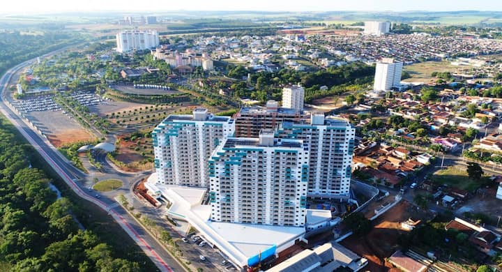 Apto 2q No Olímpia Park Resort Para 8 Pessoas - 奧林匹亞聖保羅