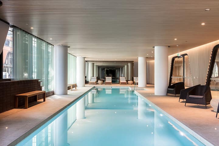 Bright Modern Cbd Waterside Apt Free Parking Pool - Melbourne