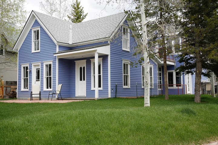 Aspen Blue Modern Victorian House 5br. Hot Tub! - Aspen, CO