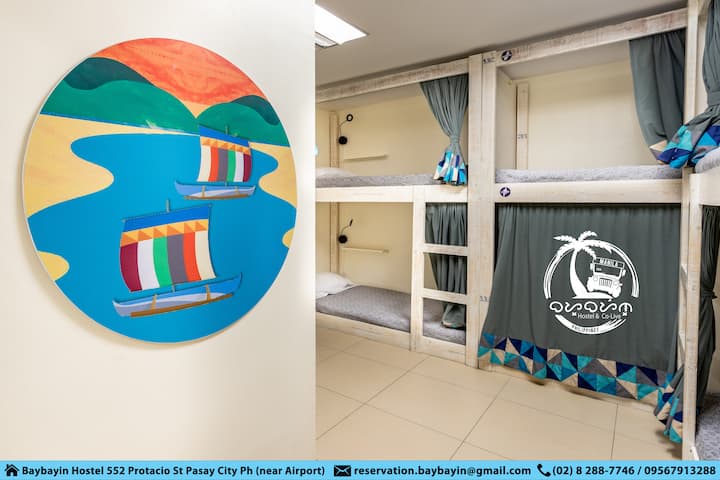 Baybayin Hostel - Pasay Girl Dorm - Lower Bed #2 - Manila