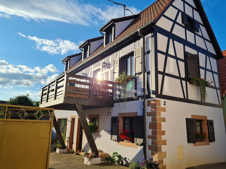 La Villa Dugdi, Chambre Cosy Au Calme - Mittelwihr